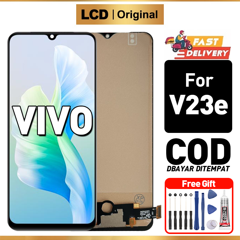 Jual LCD Vivo V23e Original Touchscreen Fullset Asli Ori Compatible For ...