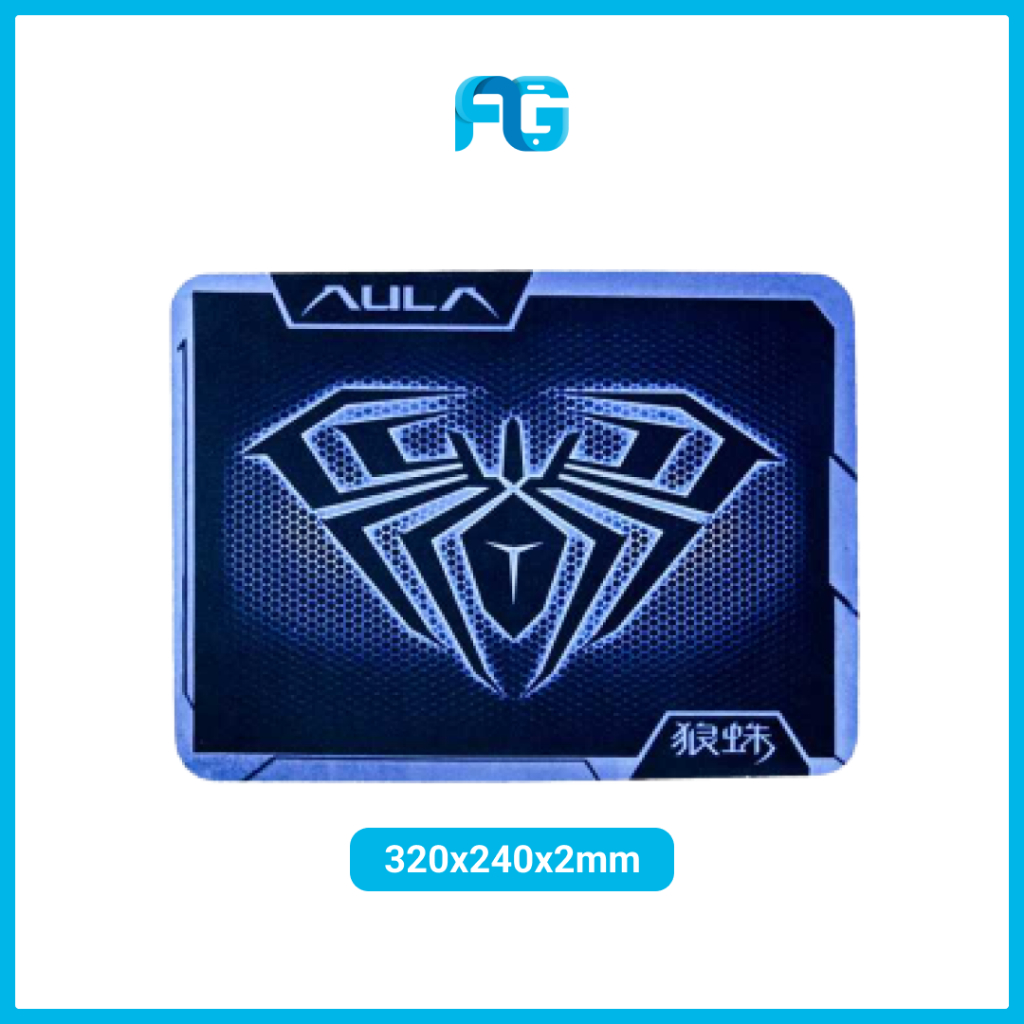 Jual AULA Mouse Pad Gaming Cyber Spider Varanus Komodoensis 320x240x3mm ...