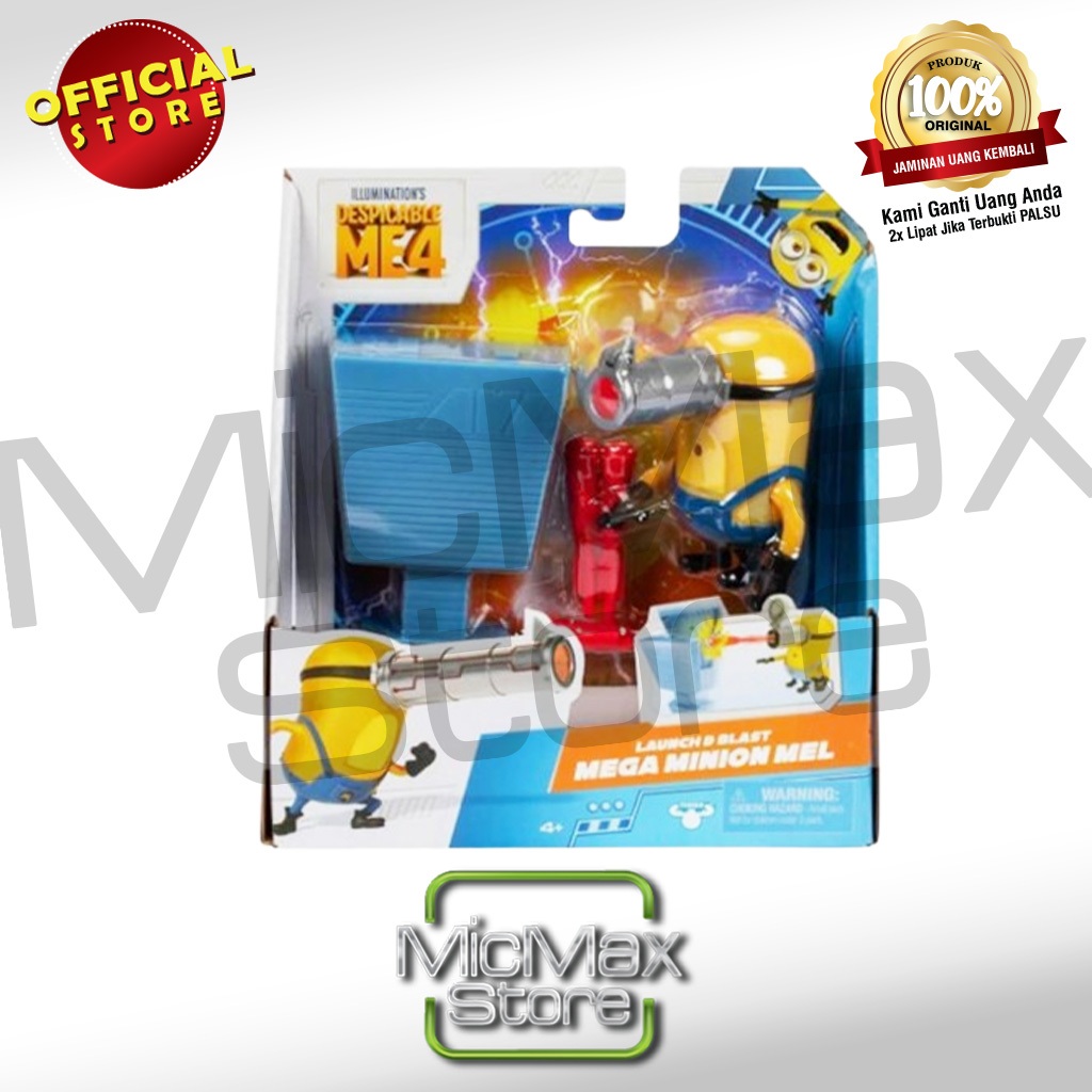 Jual Minions Despicable Me4 ME 4 Mega Minions 4 Inch Action Figure ...
