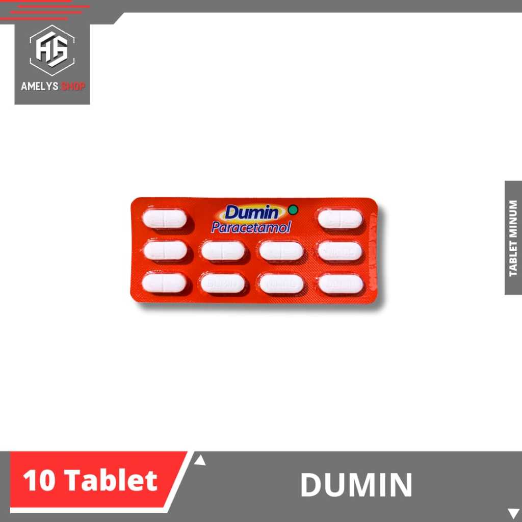 Jual Dumin Membantu mengatasi demam, sakit kepala dan nyeri 1 strip 10 ...