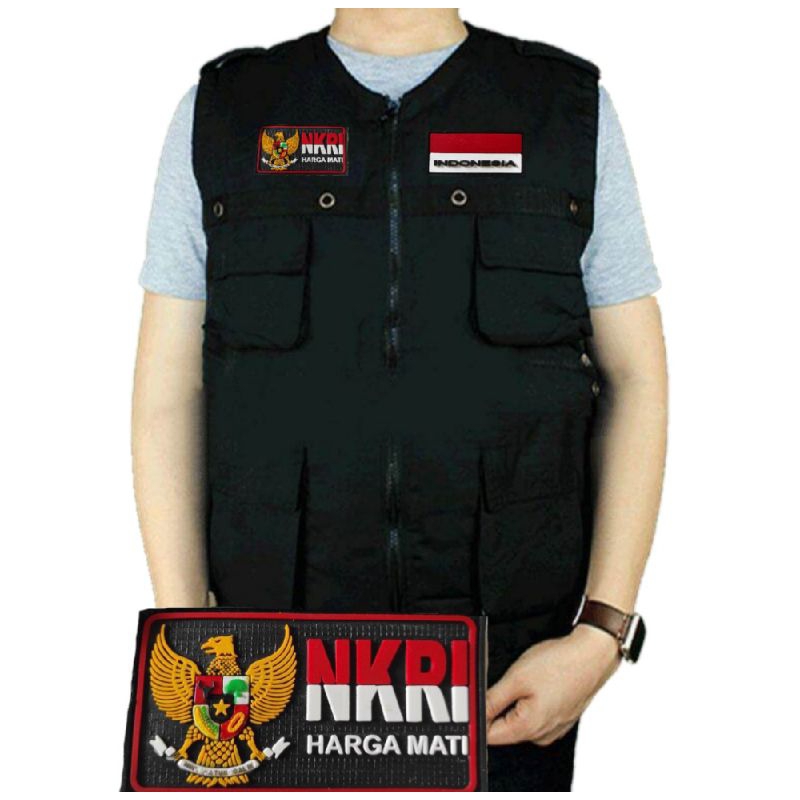 Jual Rompi Gamblok Lapangan Logo NKRI | Shopee Indonesia