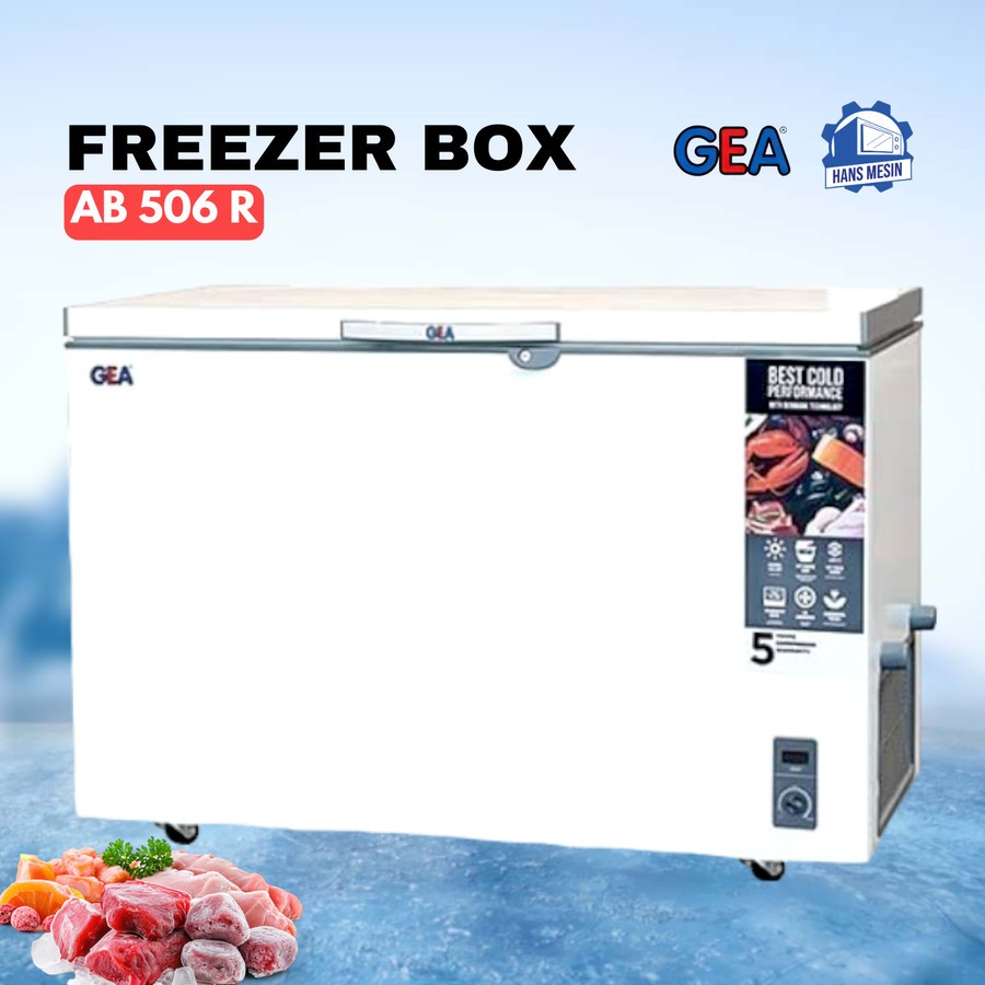 Jual GEA Freezer Box 400 liter AB-506R / AB506R / AB 506 R | Shopee ...