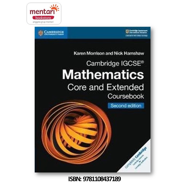 Jual Cambridge Igcse Mathematics Core And Extended Buku Pelajaran Matematika Sma Shopee