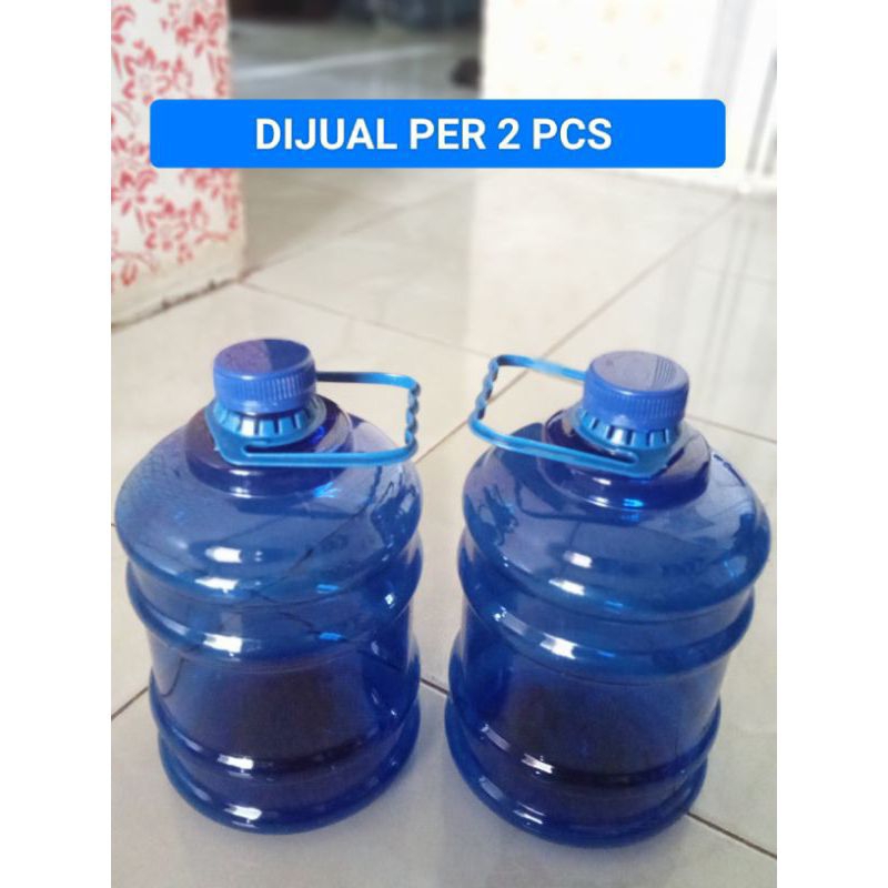 Jual GALON MINI 2LITER/GALON PET BENING/GALON | Shopee Indonesia