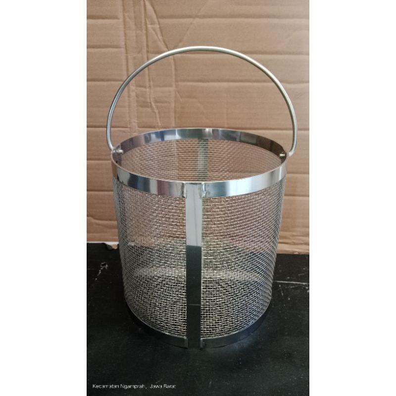 Jual sample basket for specific gravity & absorption aggregat test ...