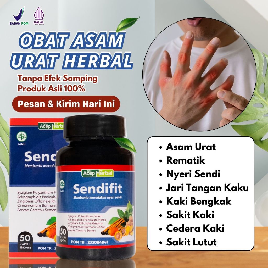 Jual Obat Asam Urat Nyeri Sendi Rematik Sakit Pinggang Sakit Lutut ...