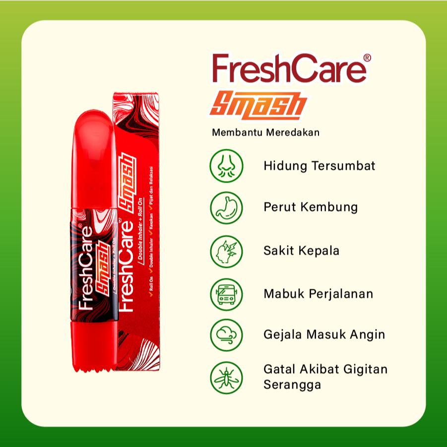 Jual Paket 4 FreshCare (2 FC Smash + 2 FC Smash Matcha) | Shopee Indonesia