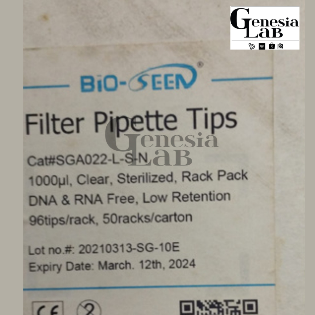 Jual Universal Filter Tips 1000 ul, 96 Tips/Rack, Sterile, Low ...