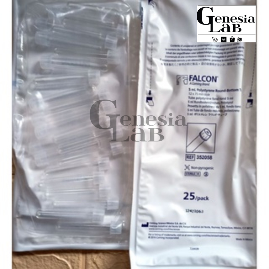 Jual Tabung Centrifuge Conical Tube 5 ml, 25 Pcs,Sterile, Falcon ...