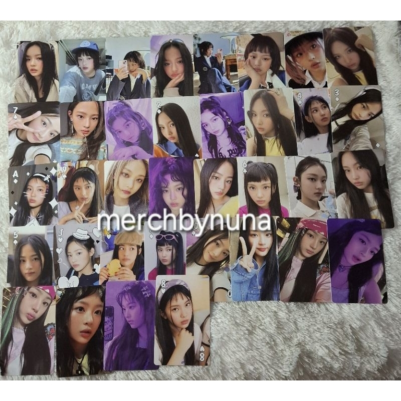 Jual Photocard Minji, Haerin, Hanni, Danielle, Hyein NewJeans Weverse Version Official (Album ...