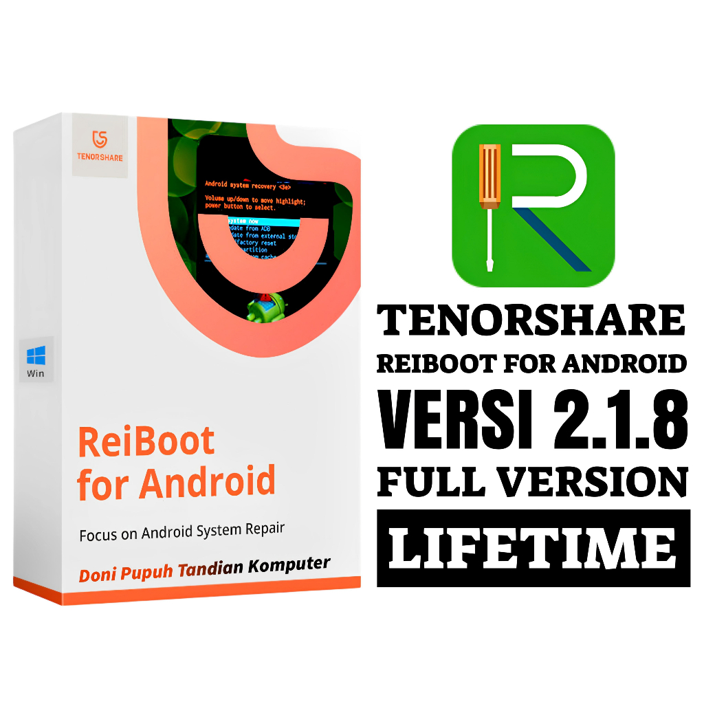 Jual Tenorshare ReiBoot Pro For Android 2.1.8 Full Version Lifetime ...