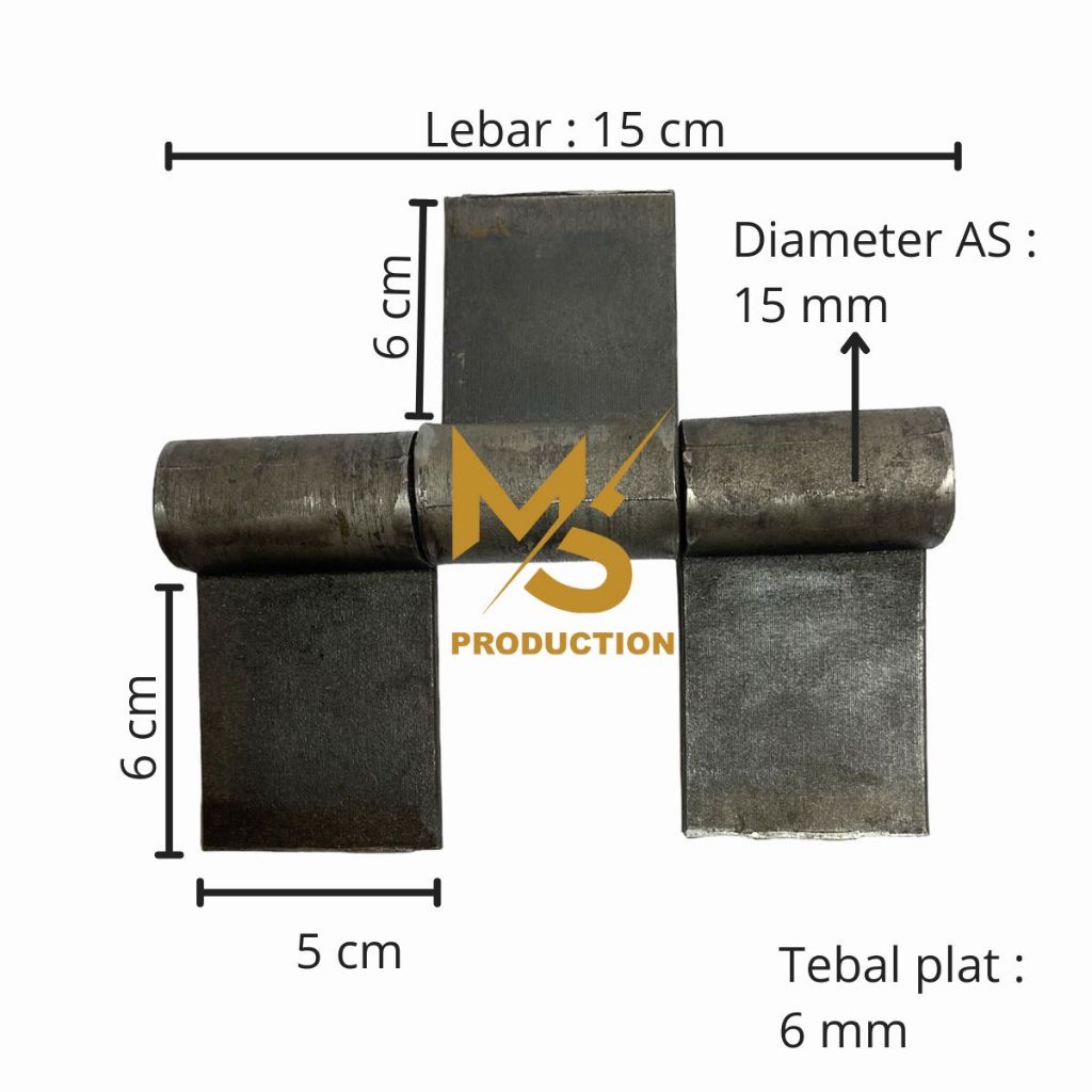Jual Engsel Bak Besi - Engsel Bak Truk - Lebar Total 15 cm | Shopee ...