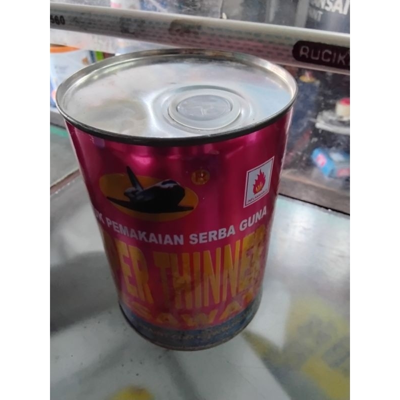Jual Thinner / Tiner / Pengencer Cat F1 ND Super Kemasan Kaleng 1 ltr 1 ...