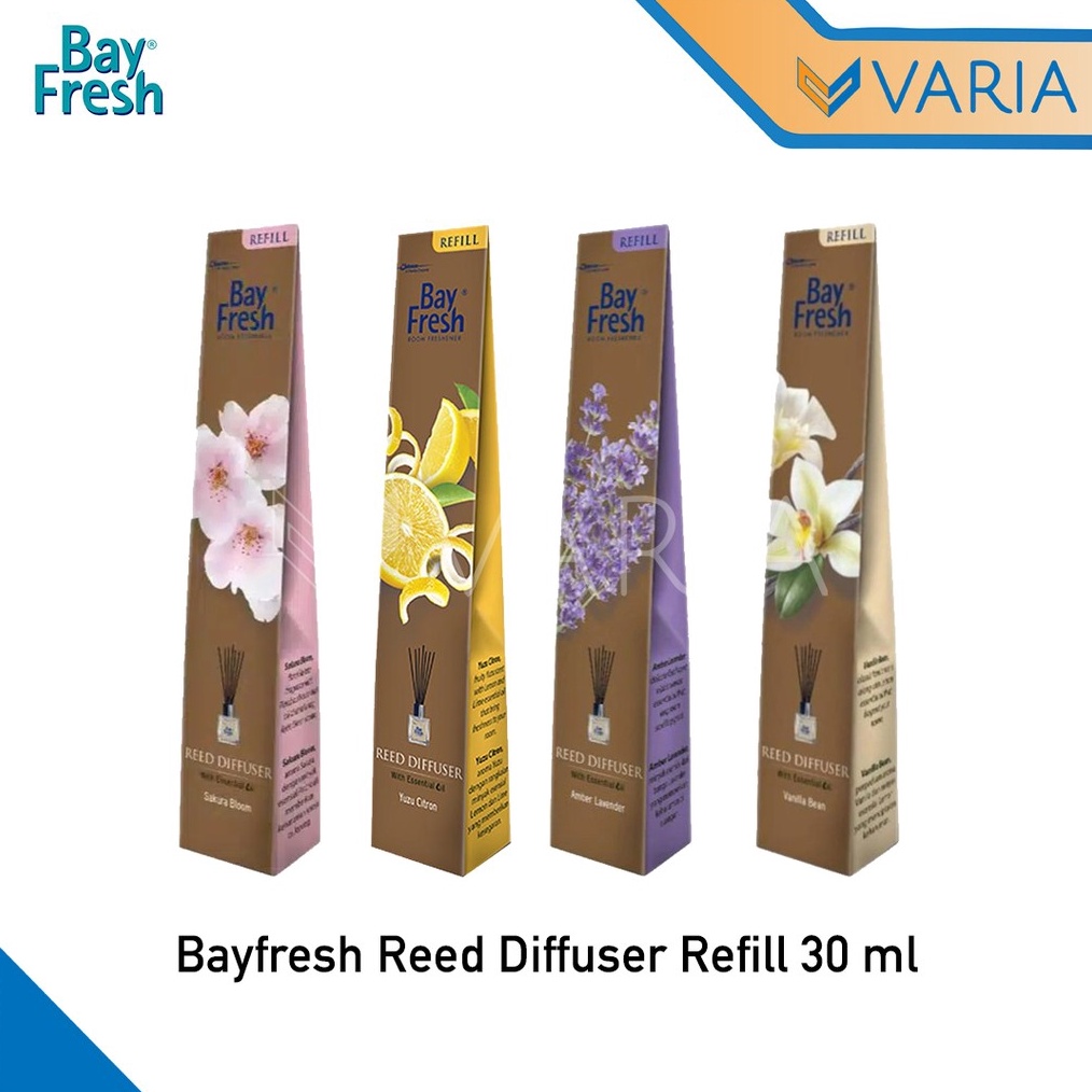 Jual KODE X46F Bayfresh Reed Diffuser Refill 3 ml Pengharum Ruangan ...