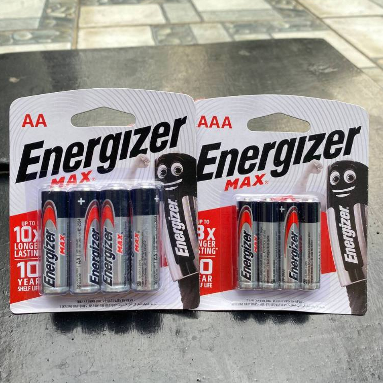 Jual Baterai Energizer MAX AA / AAA | Shopee Indonesia
