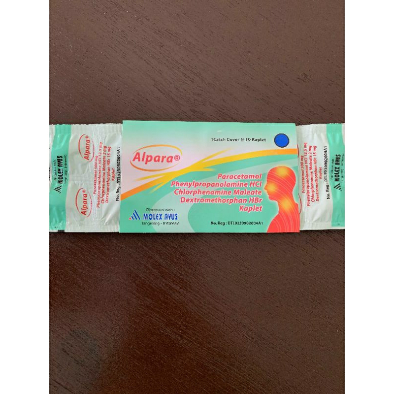 Jual Alpara 1 strip isi 4 tablet | Shopee Indonesia