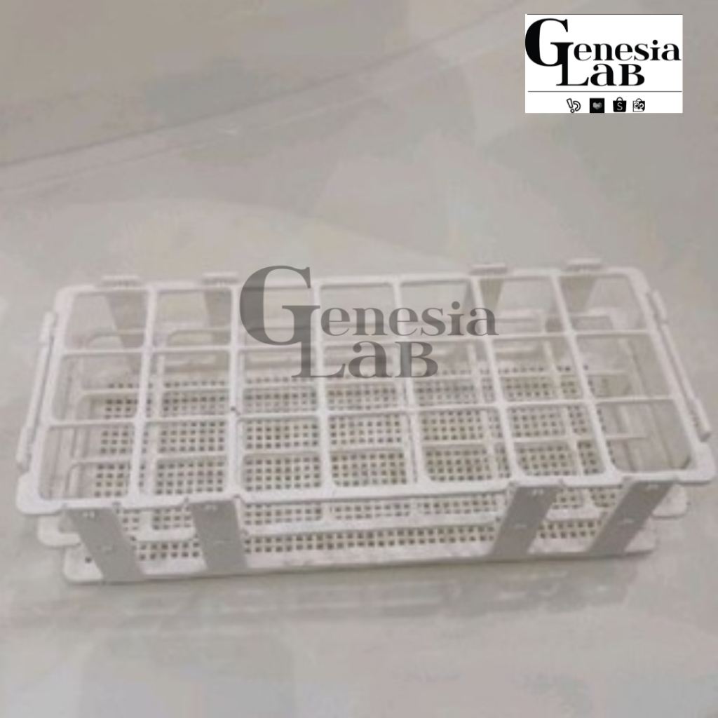 Jual Rak Tabung Plastik Diameter 25 mm / 30 mm Test Tube Rack PP ...