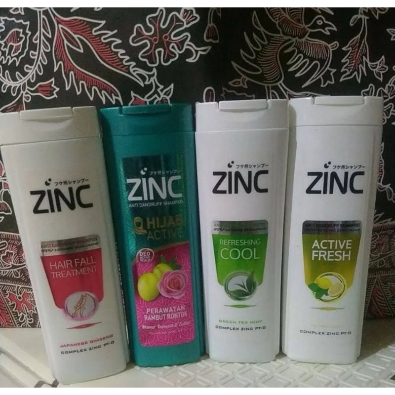 Jual Zinc Shampo Kemasan Botol 170 ml | Shopee Indonesia