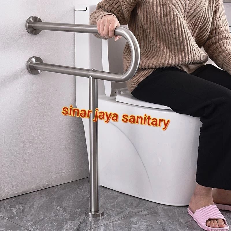 Jual Grab bar stainless Disabelity safety / Disabelity kaki / pegangan ...