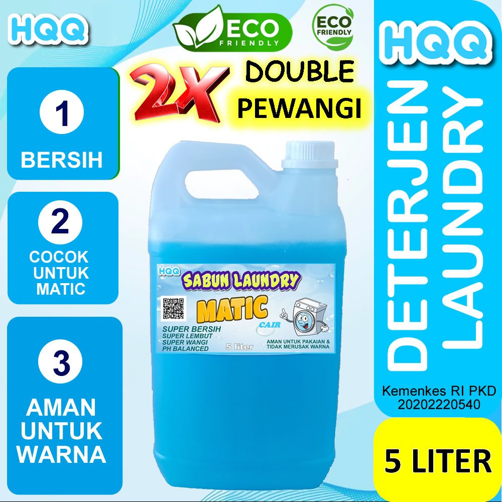 Jual HQQ SABUN DETERJEN LAUNDRY / DETERGENT SABUN LAUNDRY CUCI BAJU - 5 ...