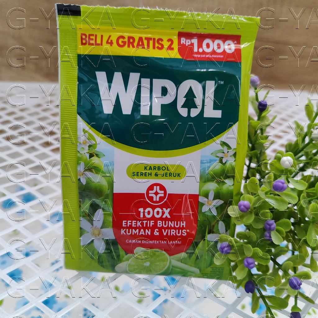 Jual Wipol Pembersih Lantai - Kemasan Sachet - Jual Eceran | Shopee ...