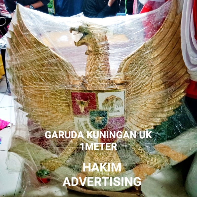 Jual Patung garuda PANCASILA kuningan ukuran 1 Meter ready stcok ...