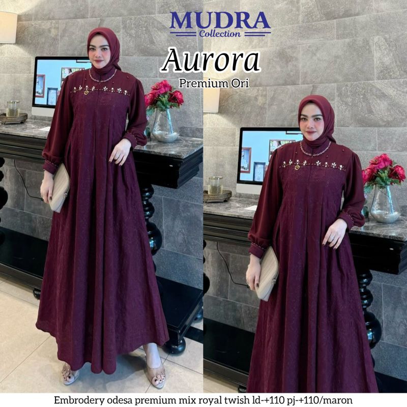 Jual BALEMO MAXY // AURORA DRESS BY MUDRA HIJAB | Shopee Indonesia