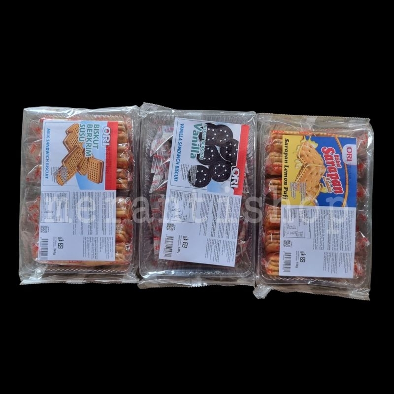 Jual Biskuit Ori Malaysia 180 gr - 240gram Rasa Lemon Puff / Vanilla ...