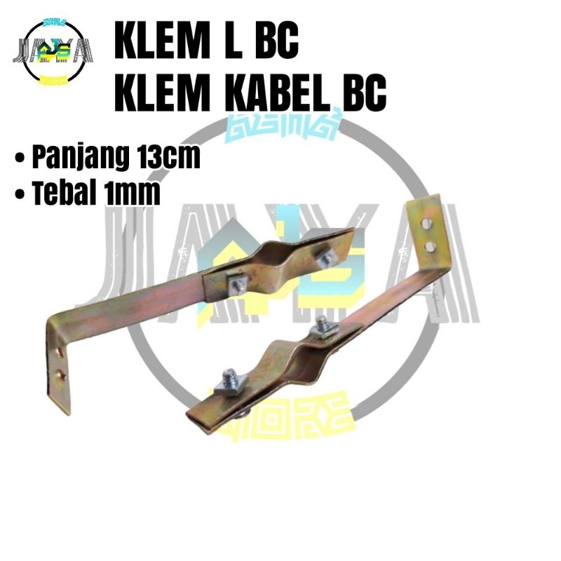 Jual Klem L BC Klem Kabel Bc Penangkal Anti Petir Grounding Rod Clamp ...