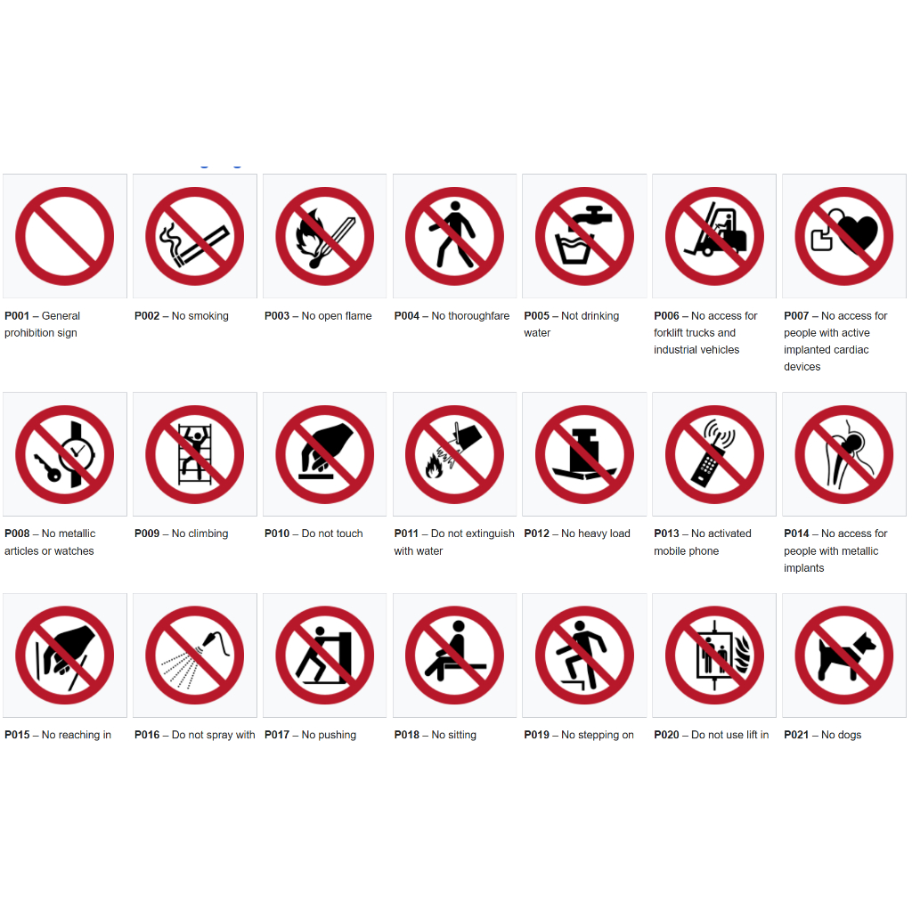 Jual Rambu Jalan Tanda Sign Larangan Umum Rumah Sakit Custom | Shopee ...