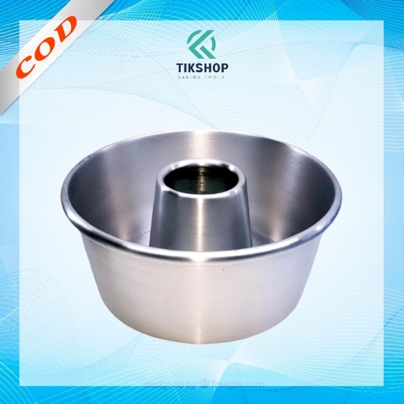 Jual loyang kue bolu anti lengket Loyang Tulban Press Aluminium Press ...