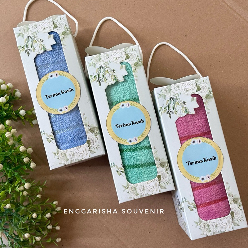 Jual SOUVENIR HANDUK AQIQAH TASYAKURAN BIRTHDAY ULANG TAHUN HANDUK ...