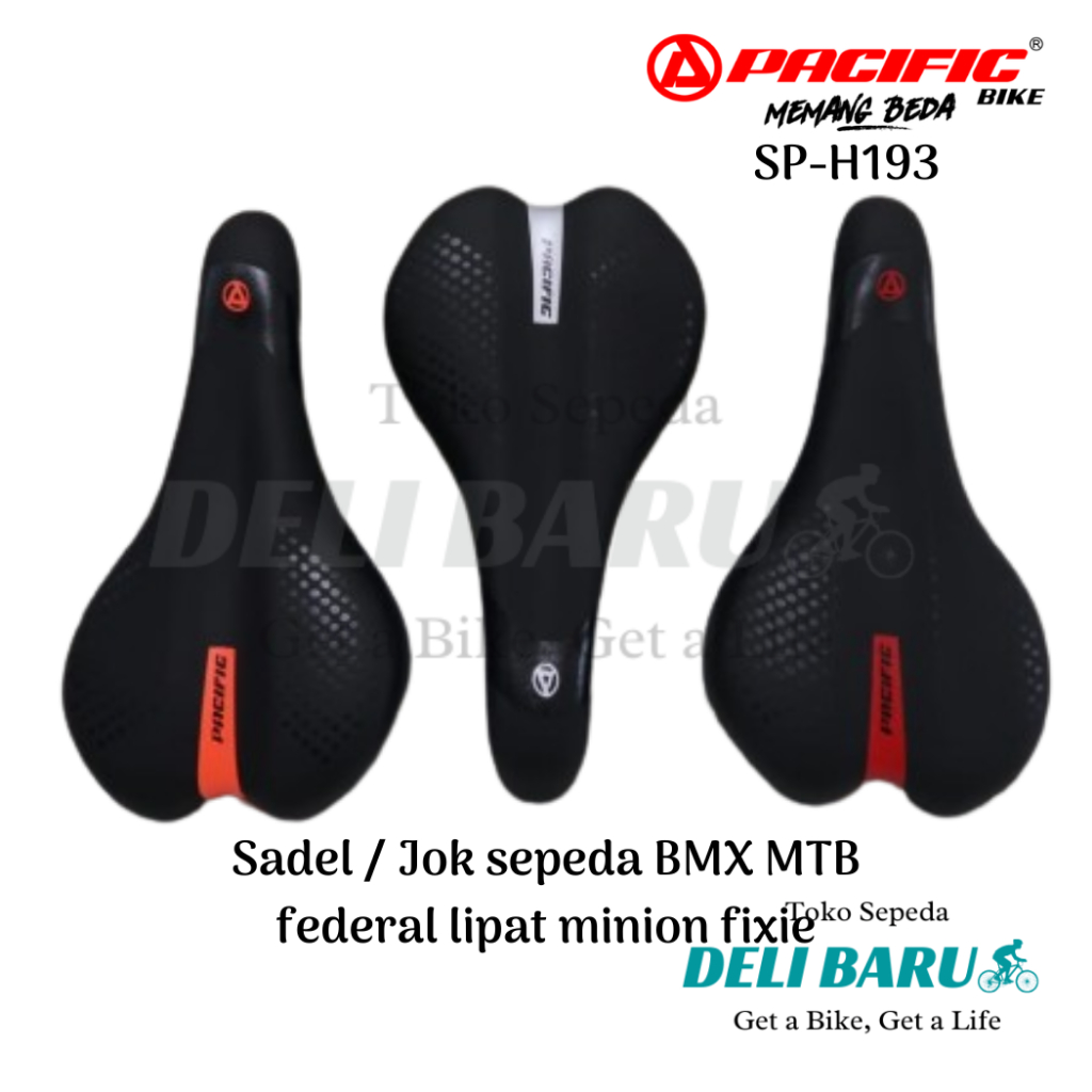 Jual Pacific Sadel type 193 saddle jok sepeda BMX MTB fixie lipat ...
