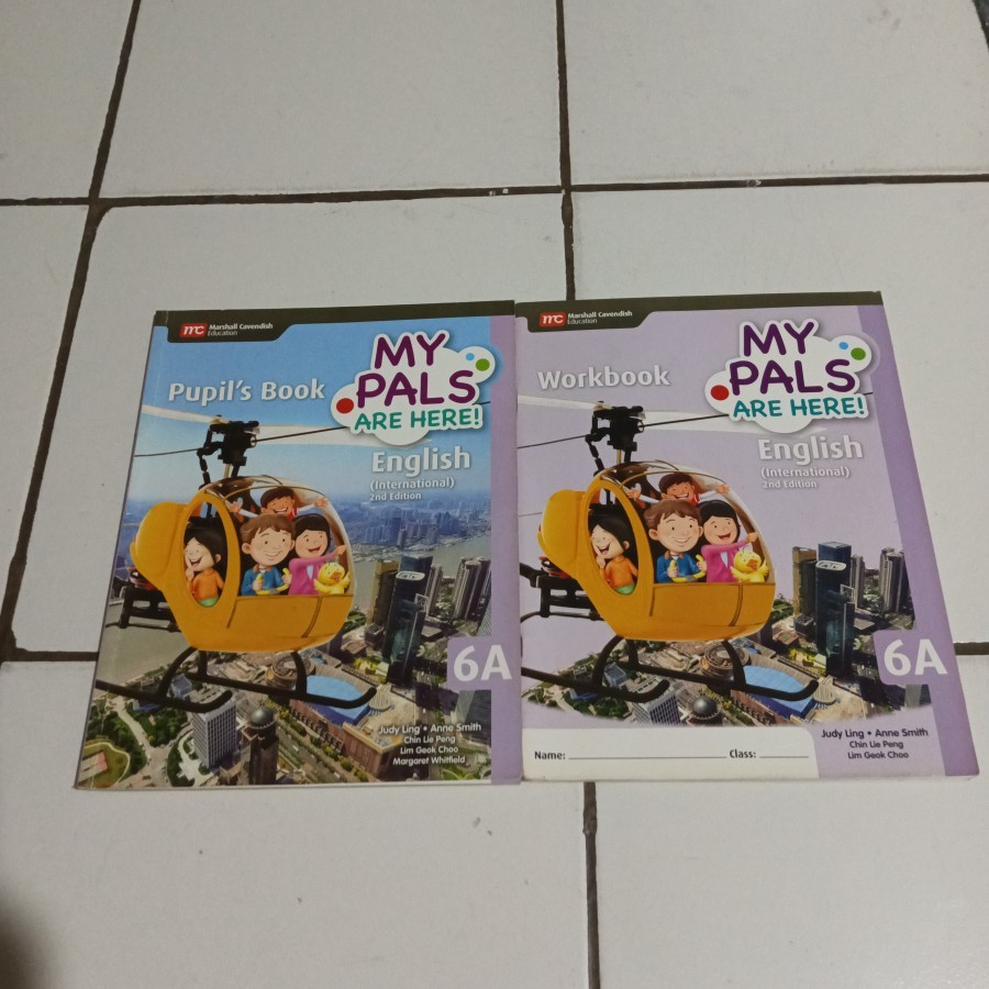 Jual Buku My Pals Are Here English Pupil Book & Workbook 6A | Shopee ...