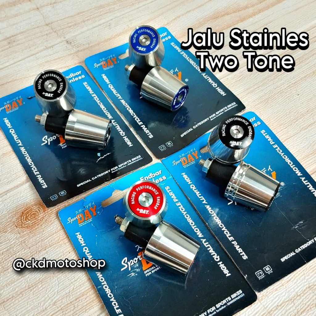 Jual JALU STANG STAINLESS TWO TONE JALU STANG PCX CHROME CROM CHROM 2 ...