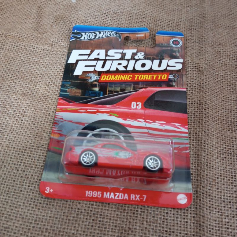 Jual HOT WHEELS 86 MAZDA RX 7 FAST AND FURIOUS DOMINIC TORETTO | Shopee ...