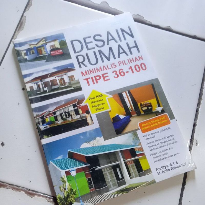 Jual DESAIN RUMAH MINIMALIS PILIHAN TIPE 36 - 100 Plus RAB (Rencana ...