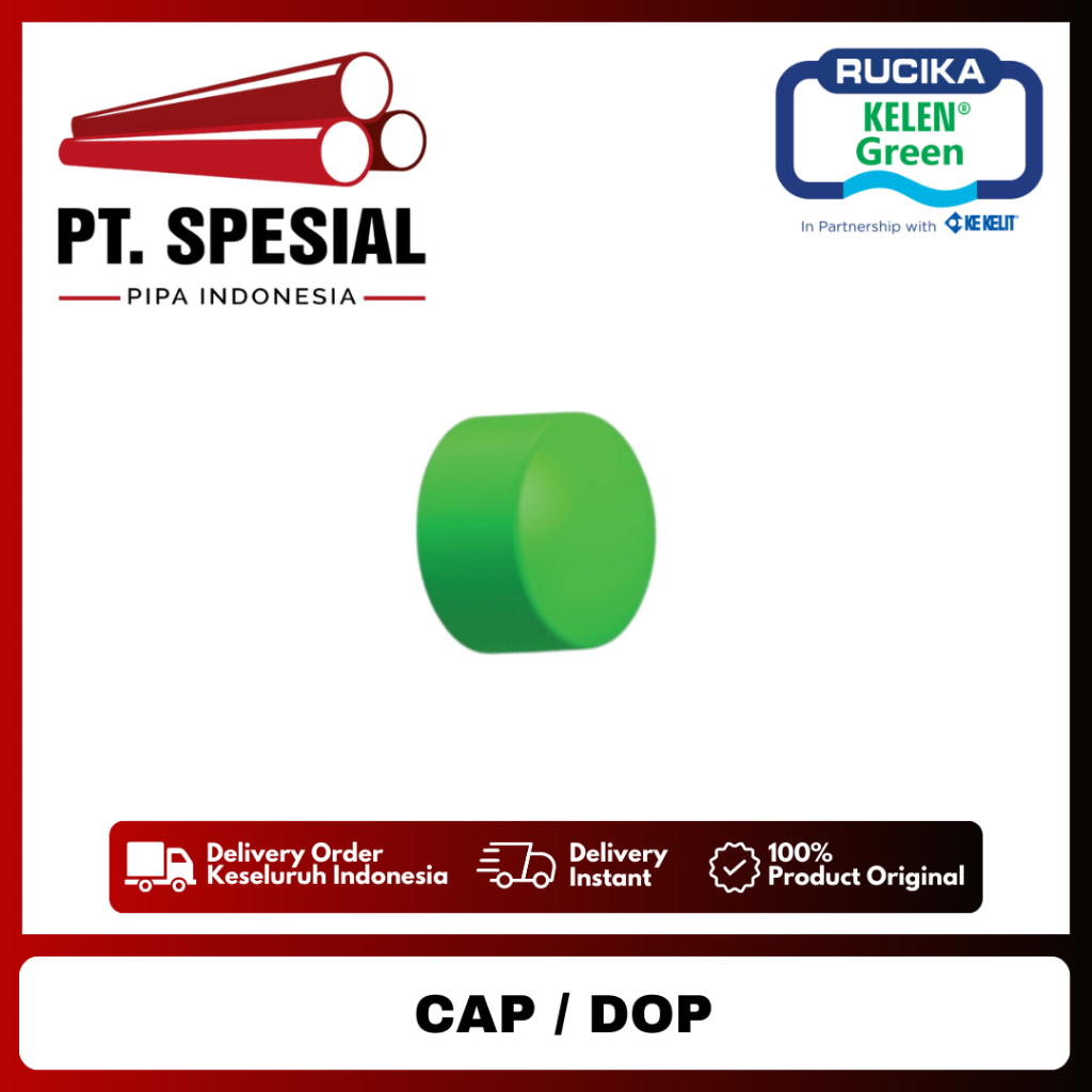 Jual Dop PPR Rucika DN20 - 1/2" / End Cap PPR Rucika - 07 | Shopee ...