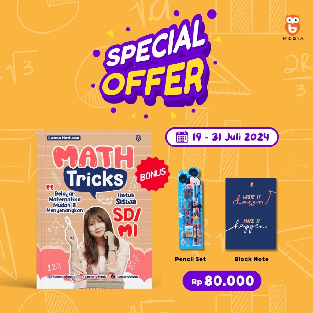 Jual Buku Math Tricks SD/MI - Lianna Nathania | Shopee Indonesia
