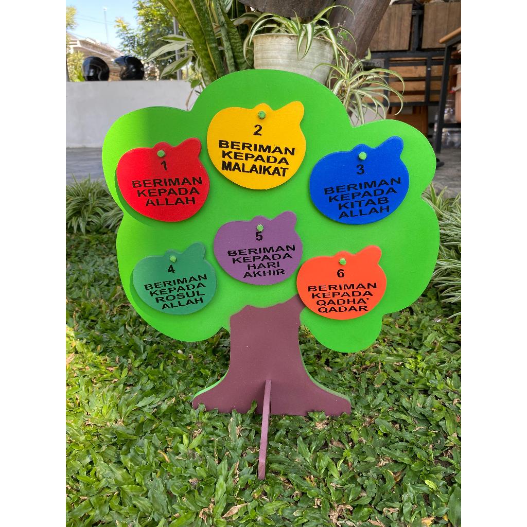 Jual Pohon Rukun Iman ( Pohon 6 Rukun Iman) | Shopee Indonesia