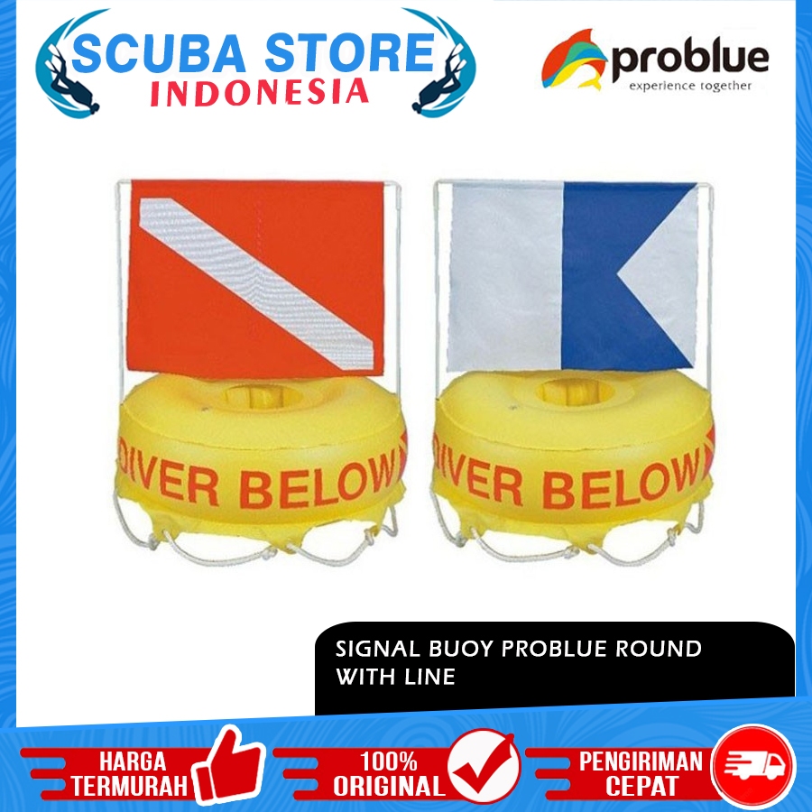 Jual AC-37-16 Pelampung Signal Buoy Problue Diving Diver Below Round ...