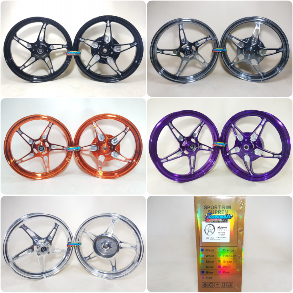 Jual Velg Velk Racing Delkevic DND K-Speed Yamaha Mio Sporty Smile ...