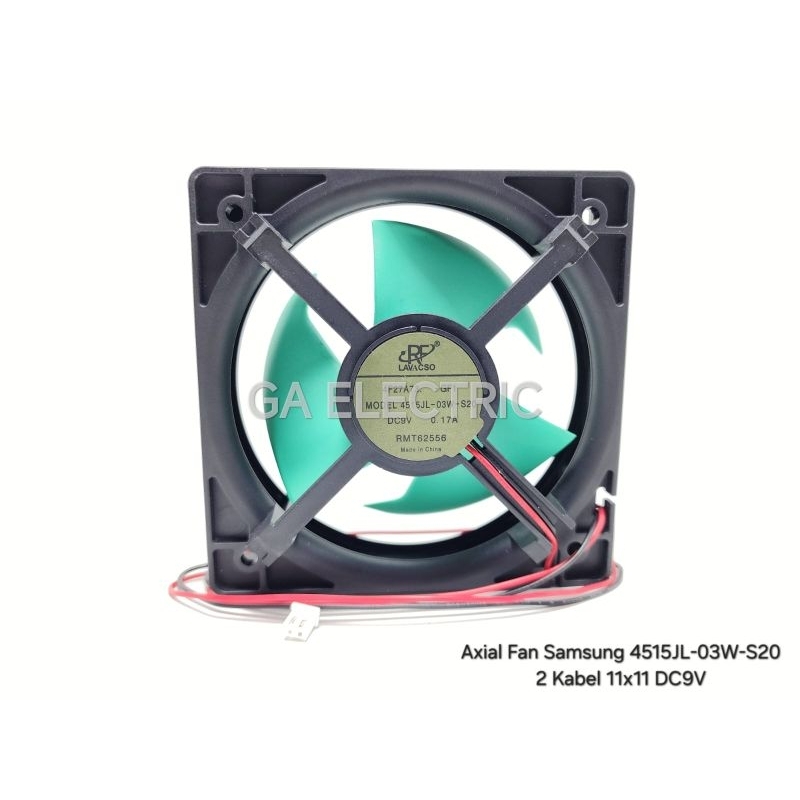 Jual MOTOR FAN KULKAS INVERTER 11x11 4715JL-03W-S20 DC9V 2 KABEL ...