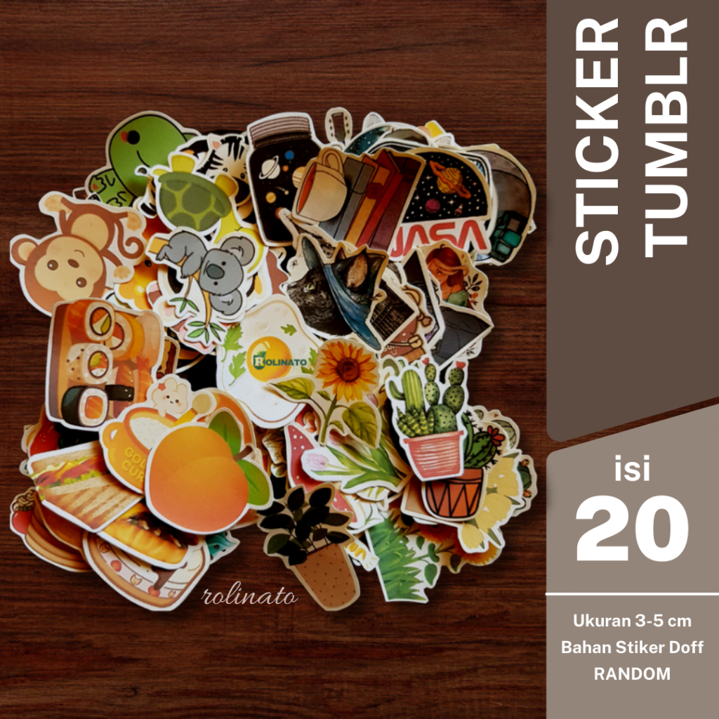 Jual Stiker Tumblr Motif / Sticker Scrapbook Kit | Shopee Indonesia