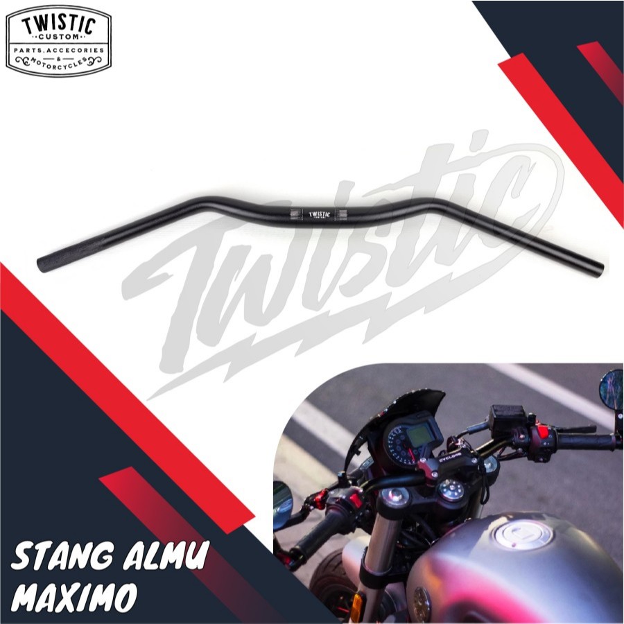 Jual Stang Stir Fatbar Fat Bar Maximo Motor SM V16 Custom 32mm ke 22mm ...
