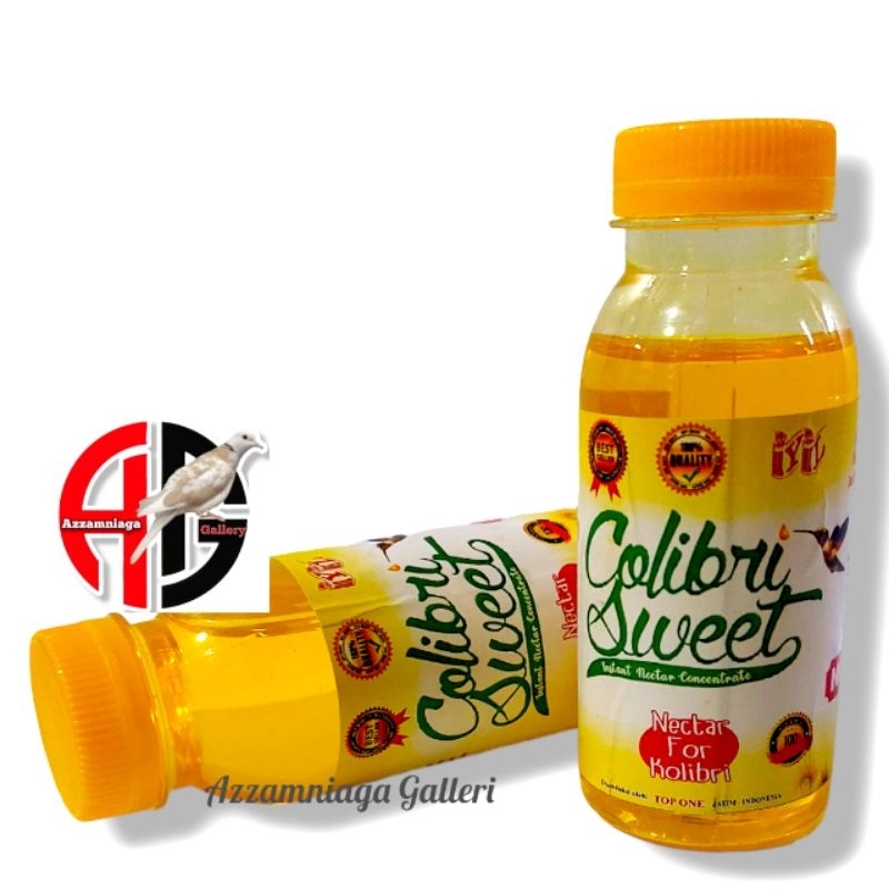 Jual COLIBRI SWEET BOTOL 125 VITAMIN BURUNG KOLIBRI MAKANAN HARIAN ...