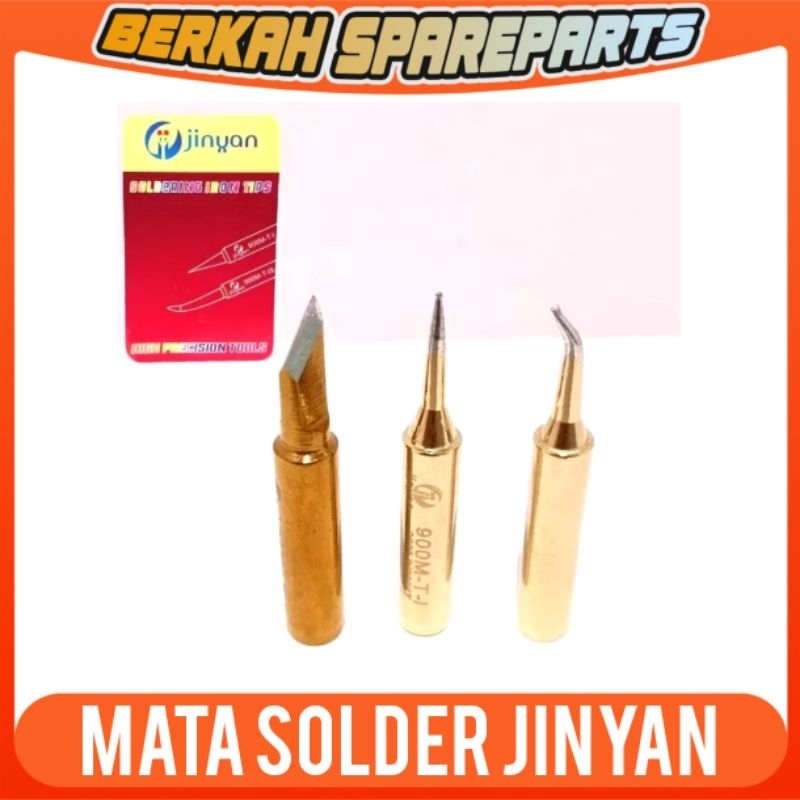 Jual MATA SOLDER STATION 936 JINYAN GOLD BENGKOK / LURUS / PISAU 900M ORIGINAL | Shopee Indonesia