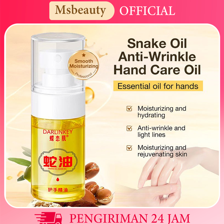 Jual [Beli 2 Dapat 1] Japan Snake Oil Anti Kering Serum Tangan 3pcs Utk ...