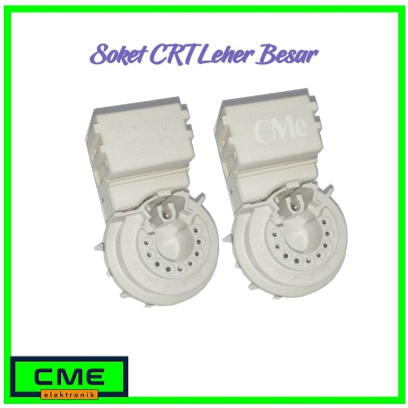 Jual CRT Socket / Soket RGB Tv Tabung / Leher Besar PIN 8 - 9 - 10 - 11 ...