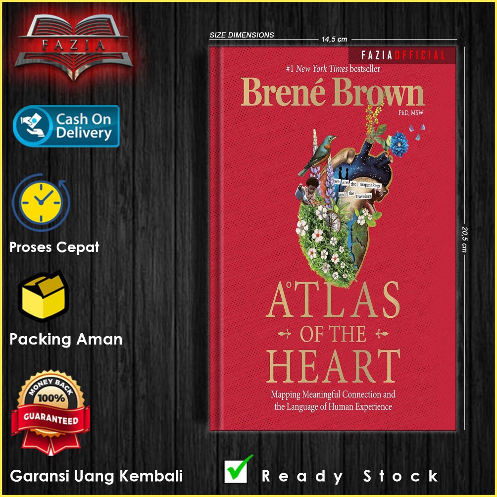 Jual PRODUCT TERPOPULER Atlas of the Heart by Bren Brown ...
